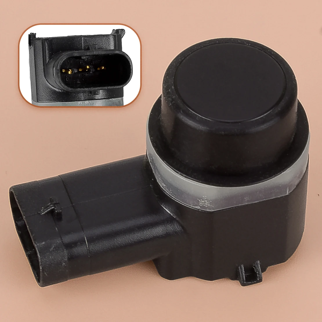 LR024299-Bumper-Parking-Assist-Reverse-Sensor-Black-BJ32-15K859-AA-Fit ...