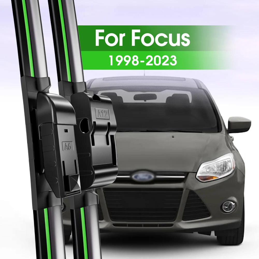 2x Front Windshield Wiper Blades For Ford Focus MK1 MK2 MK3 MK4 1998 ...
