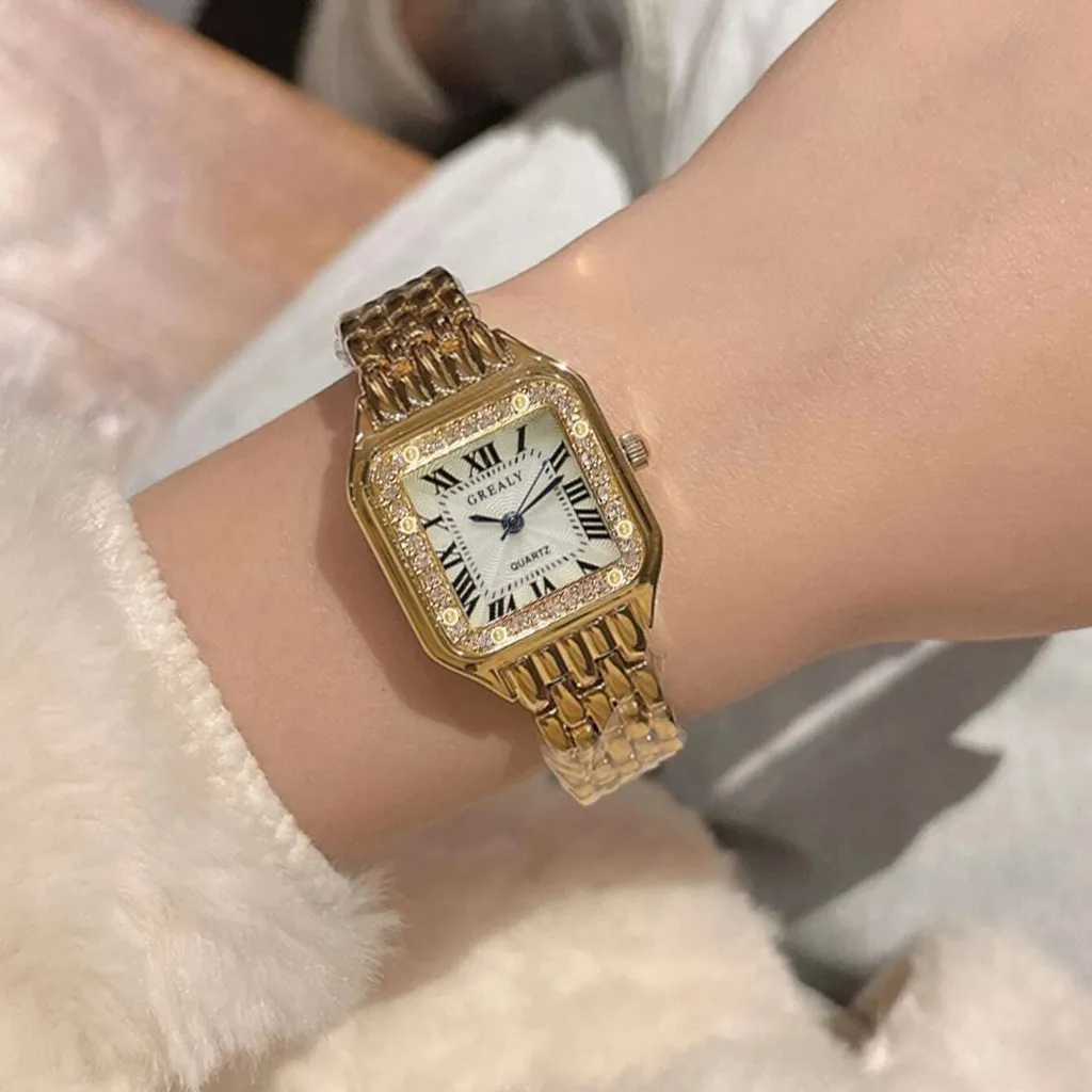 Gaiety-Brand-Women-Watches-Gold-Silver-Ladies-Bracelet-Watch-Women ...