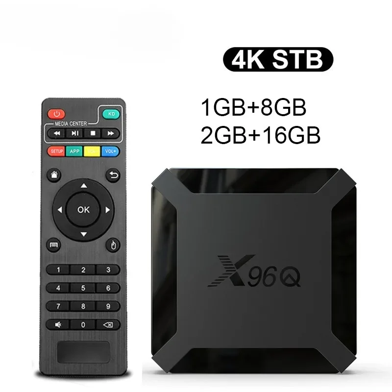 X96Q-Android-10-0-Smart-TV-BOX-Allwinner-H313-Quad-Core-4K-VS-X96-Mini ...