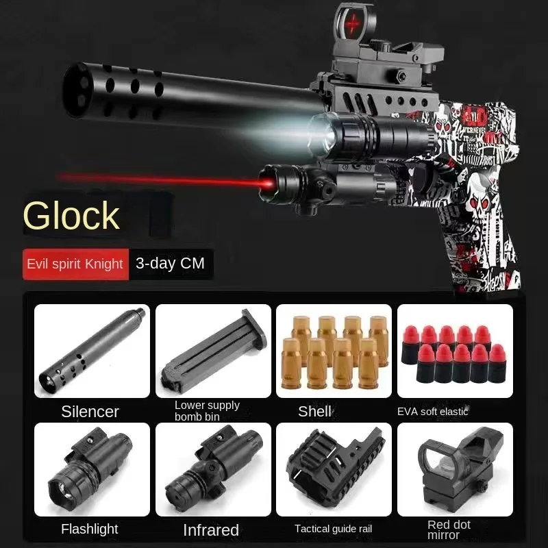 Sands-Eagle-Soft-Gun-para-crian-as-Pistola-M1911-Glock-Toy-Pistola-de ...