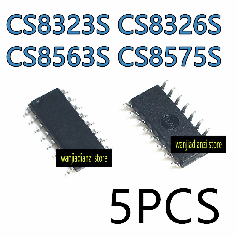 AMPLIFICADOR-DE-POTENCIA-DE-audio-chip-IC-integrado-5-piezas-CS8323S ...