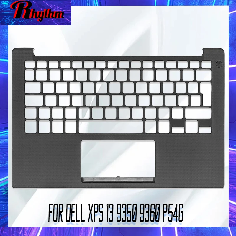 오리지널 팜레스트 탑 케이스, DELL XPS 13 9350 9360 P54G 노트북 팜레스트 키보드 베젤 C 커버, 영국 PN ...