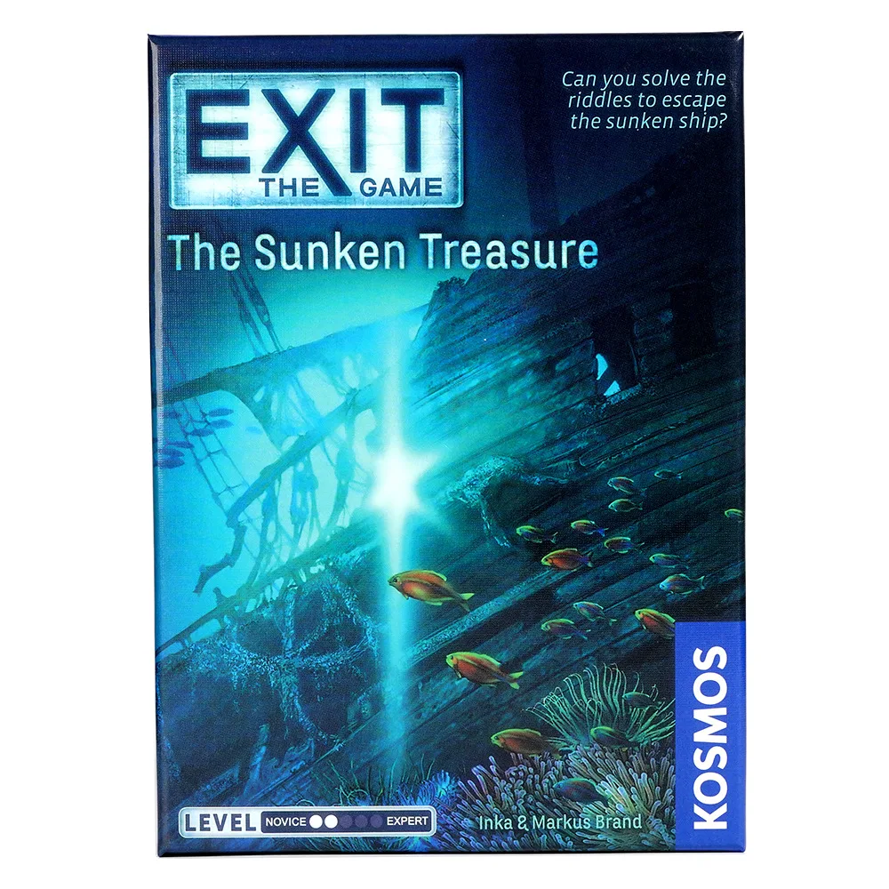 EXIT: The Sunken Treasure - Unique Escape Room Game - 1-4 Players ...
