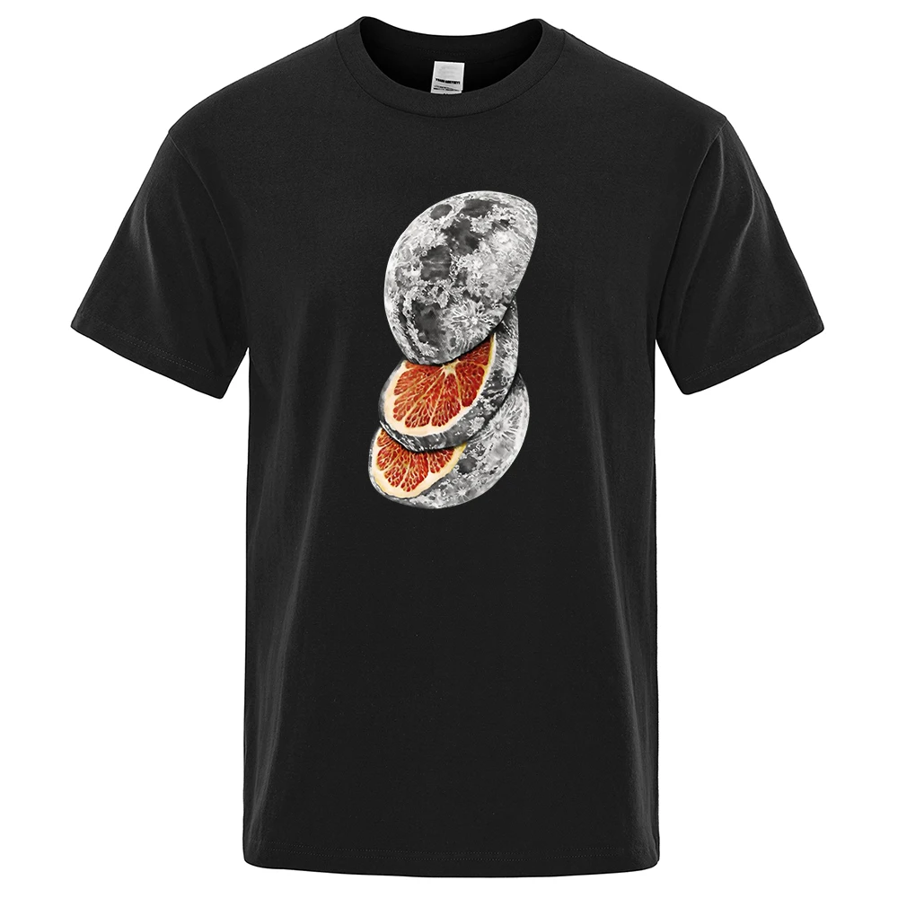 Camisetas-de-marca-de-fruta-de-Planeta-en-rodajas-para-hombres-y ...