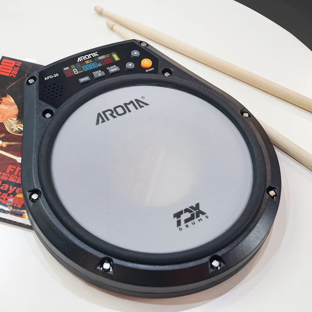 AROMA-Rechargeable-Multifunction-Electronic-Dumb-Drum-Pad-Adjustable ...