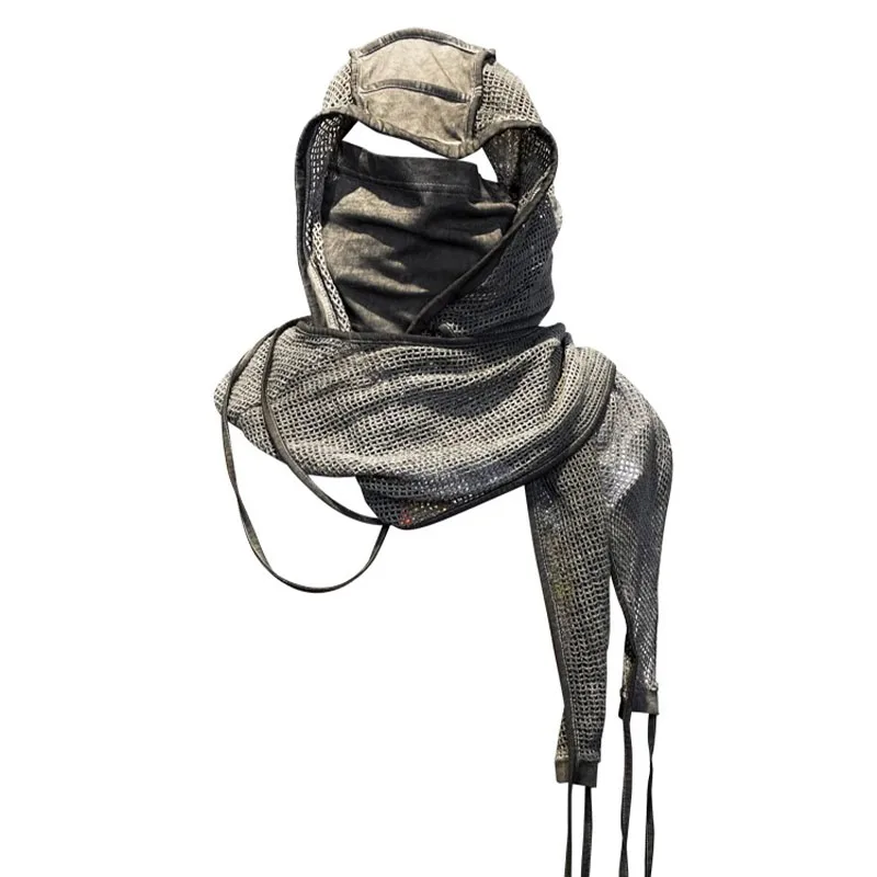 Dune Waste Soil Style Pure Cotton Mesh Asymmetry Stereoscopic Cutting ...