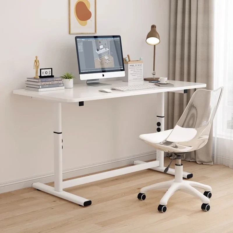 Home-Desktop-Computer-Table-Lift-Adjustable-Reading-Desk-Safety ...