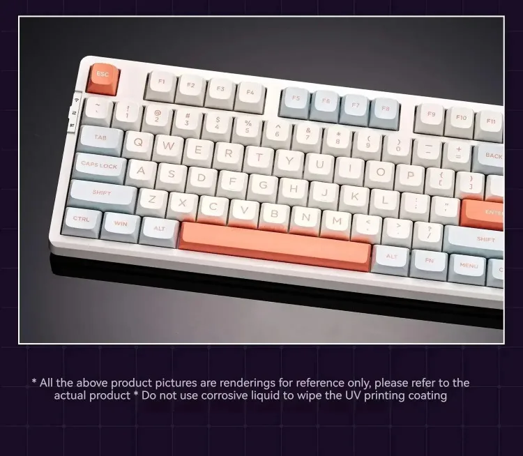 VGN V87 Pro Mechanical Keyboard – Tri-Mode RGB Gasket Hot-Swap ...