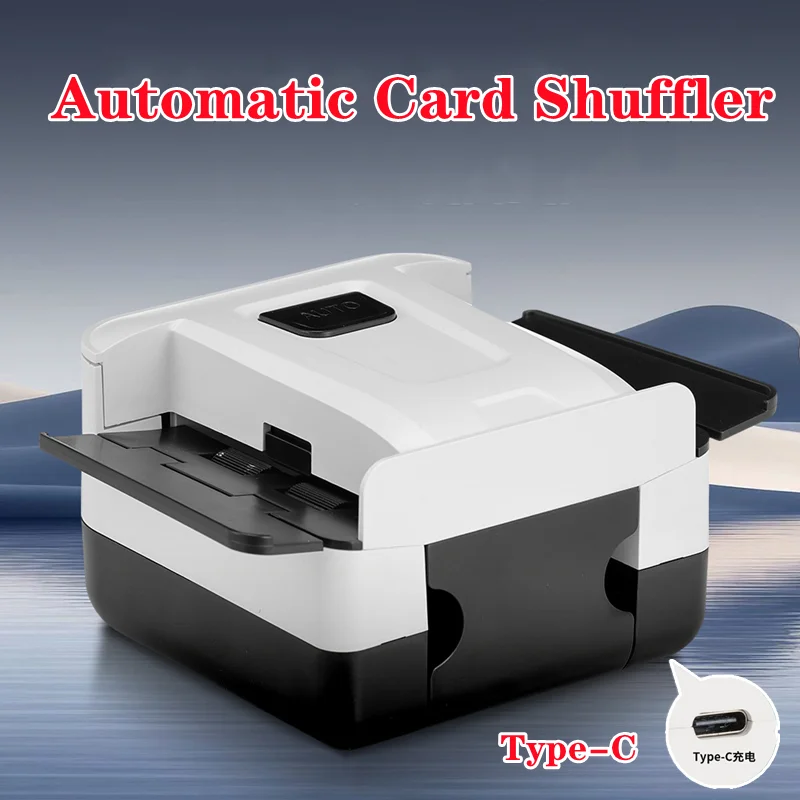 Automatic Card Shuffler with Rechargeable battery Electric Poker Card ...