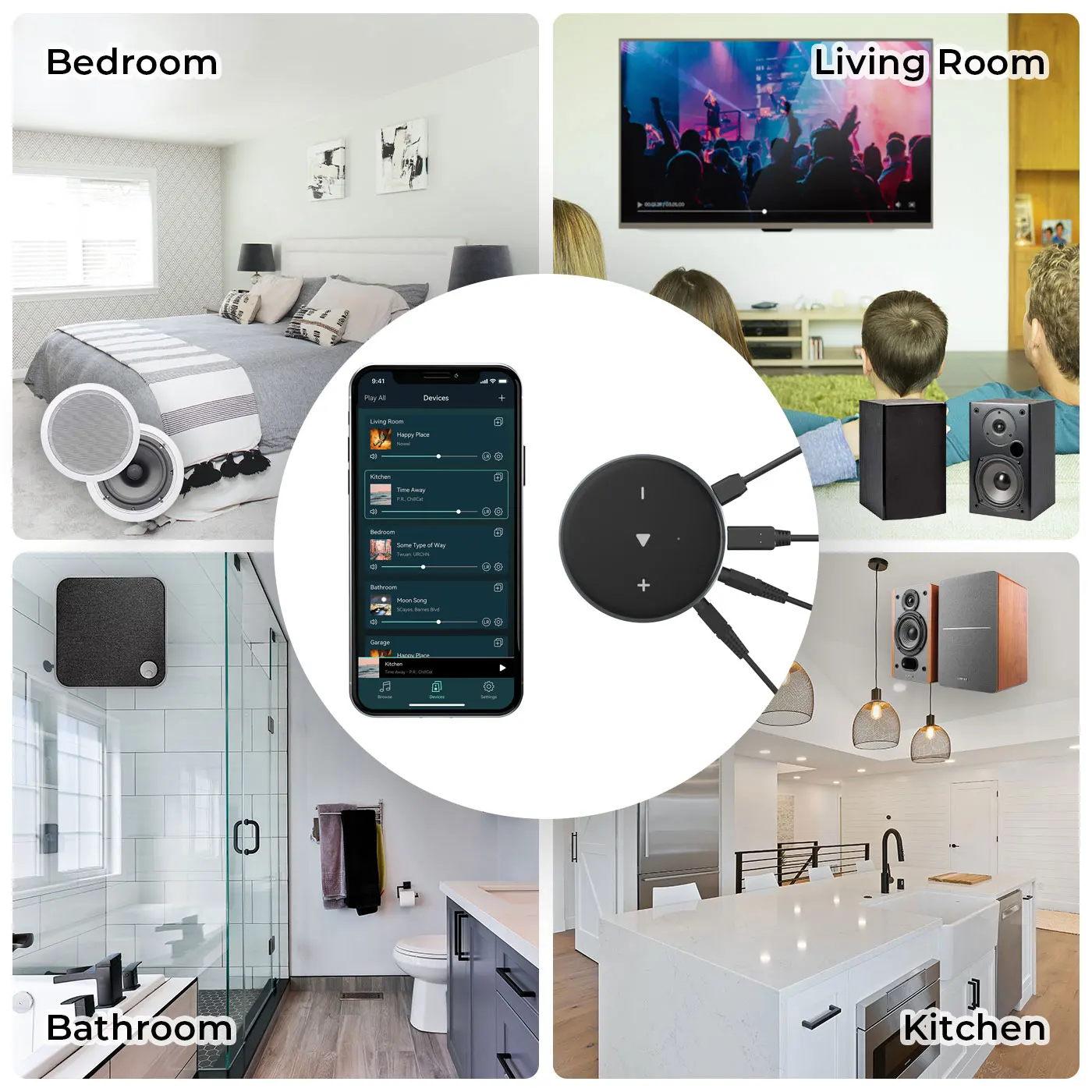 Receptor-AirPlay2-Audio-Chromecast-WiFi-Multiroom-Streamer-Alexa-Siri ...
