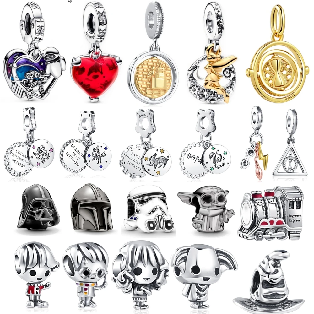 2024-Disney-Mickey-Flower-Elf-Charm-Pandora-Pratadale-Fit-Pandora ...