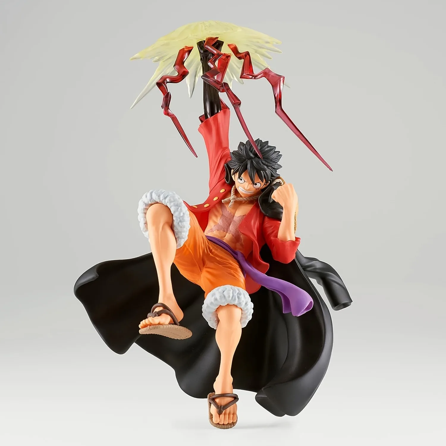 Bandai-figura-de-acci-n-de-Anime-de-One-Piece-figura-de-Luffy-dios-del ...