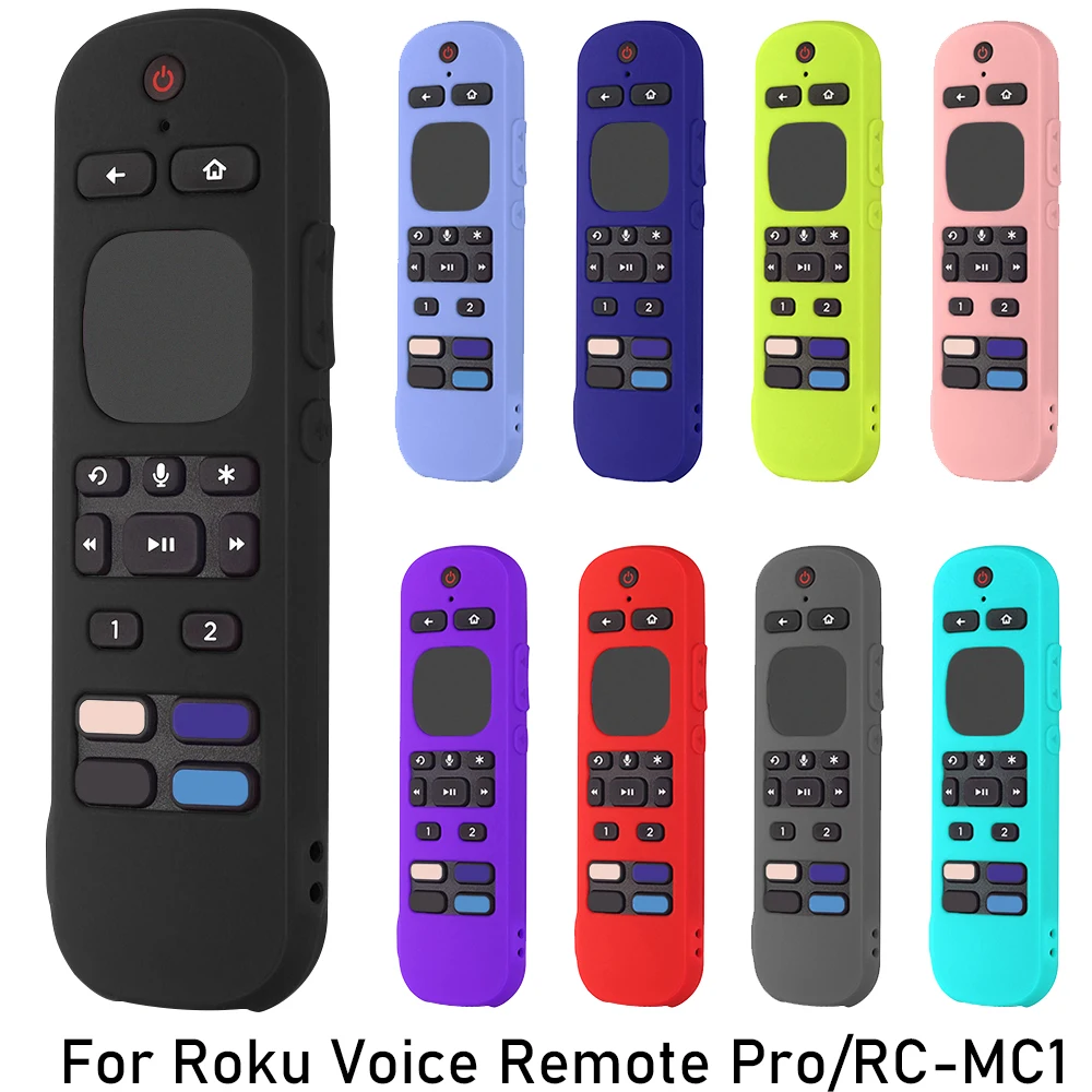 Protective-Case-for-Roku-TV-Steaming-Stick-4K-Remote-Controller-Soft ...