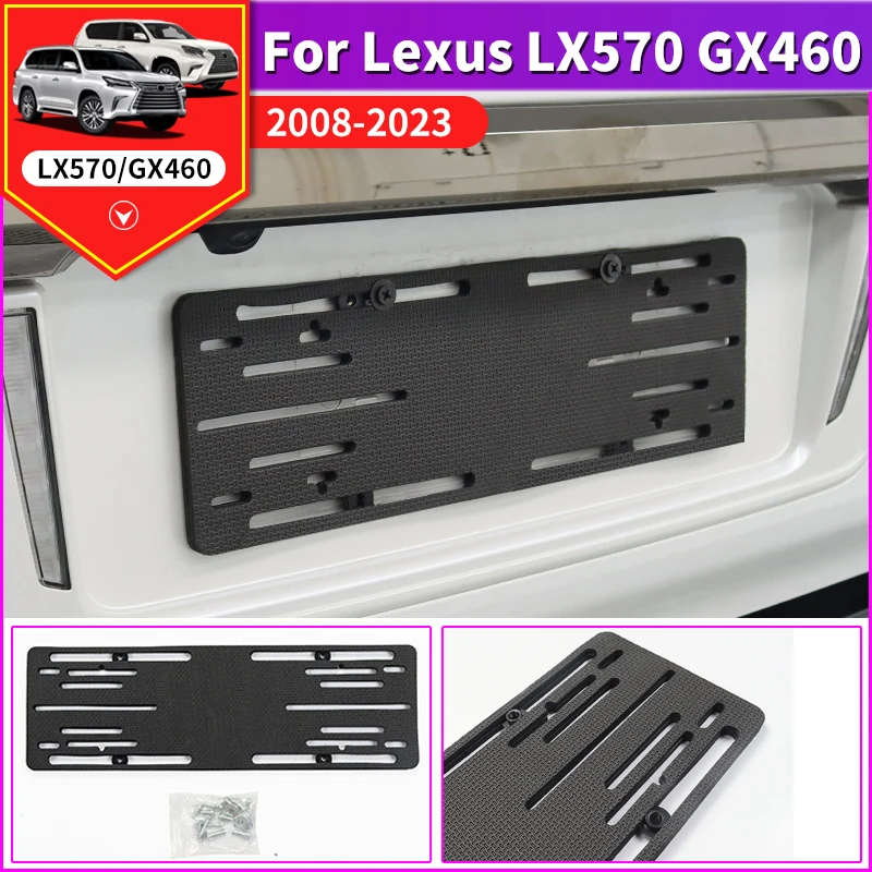For-Lexus-LX570-GX460-2008-2023-2022-2021-2020-Rear-License-Plate-Base ...