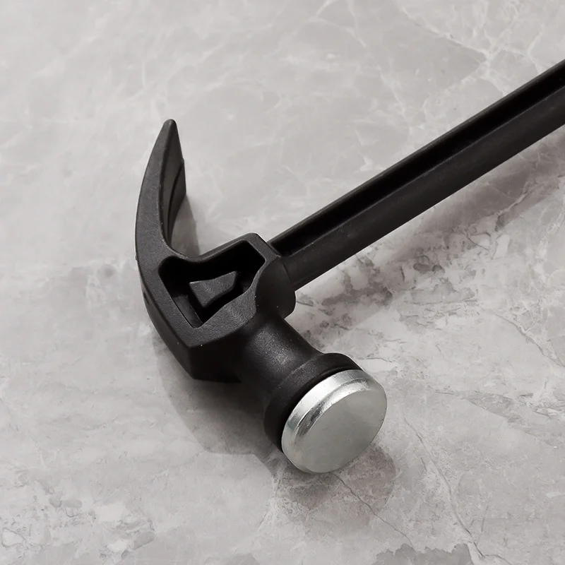 Steel pipe handle claw hammer household safety hammer multi function ...