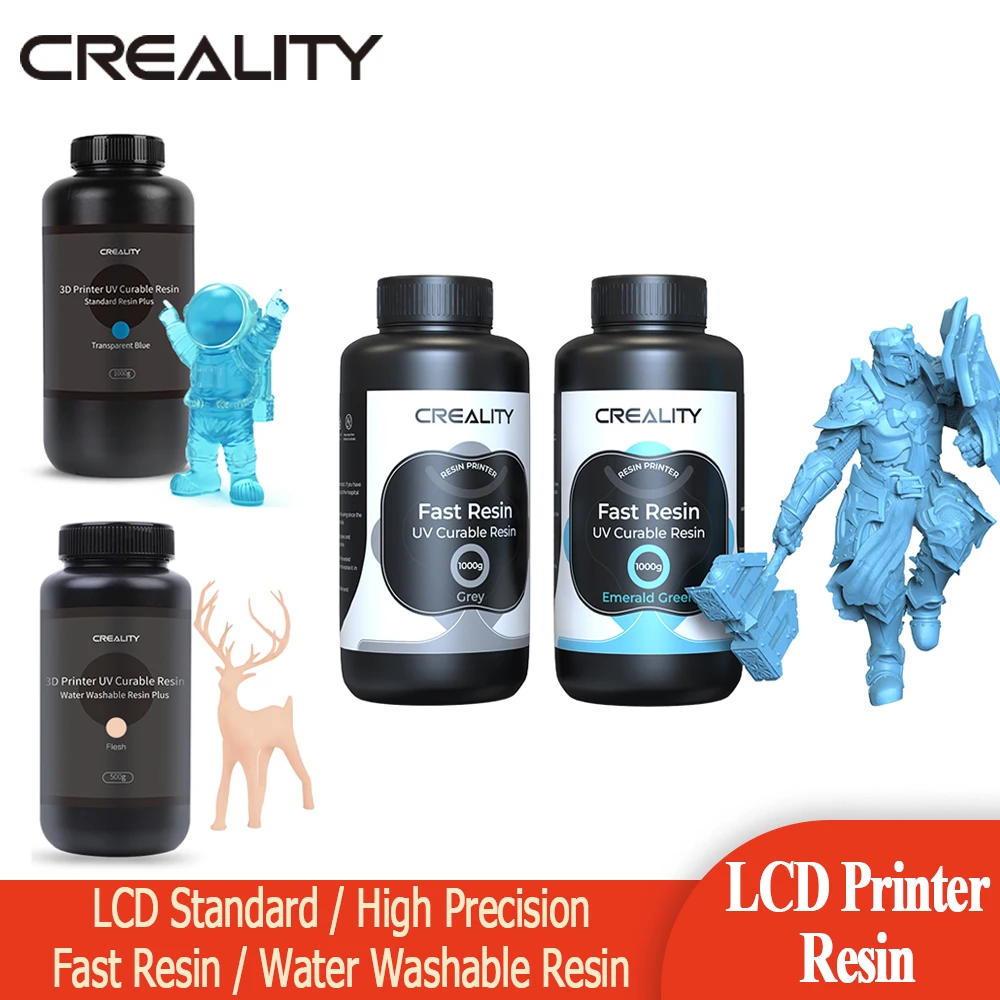 Creality-UV-Resin-High-Precision-Fast-Resin-Water-Washable-Resin-3D ...