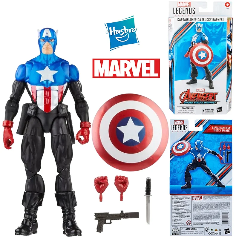 Brinquedo-de-boneco-Hasbro-Marvel-Legends-Capit-o-Am-rica-Bucky-Barnes ...