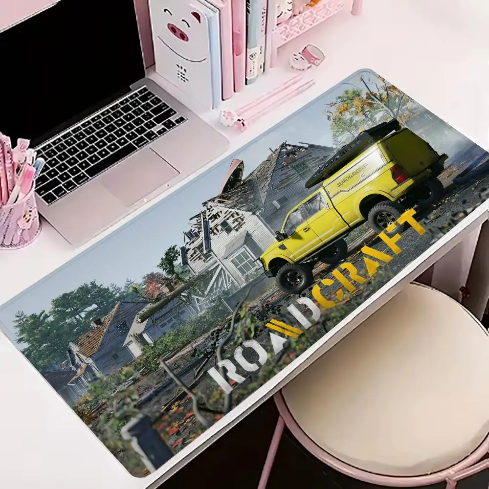 New R_RoadCraft Mousepad, Large Size XXL900x400mm, Gaming Mousepad ...