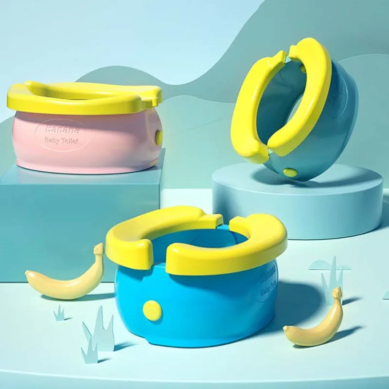 Folding Travel Baby Toilet Pot Portable Potty Child Potty Training Seat ...