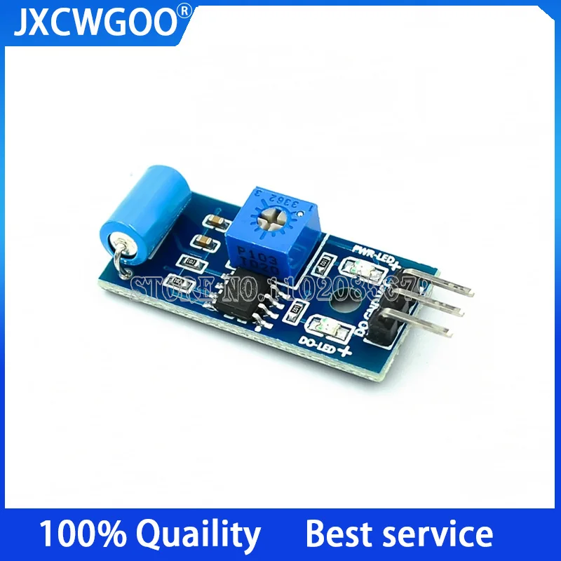 10pcs Sw-420 Normally Closed Vibration Sensor Module Alarm Induction ...