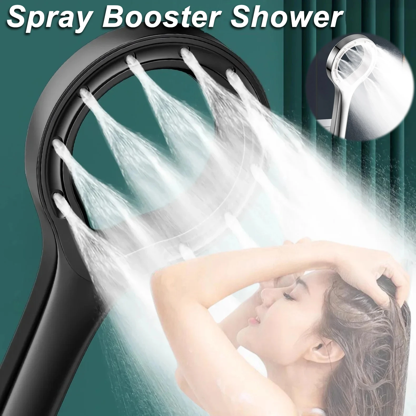 Heart-Ring-Spray-Booster-Shower-Heads-High-Pressure-Shower-Head-Home ...