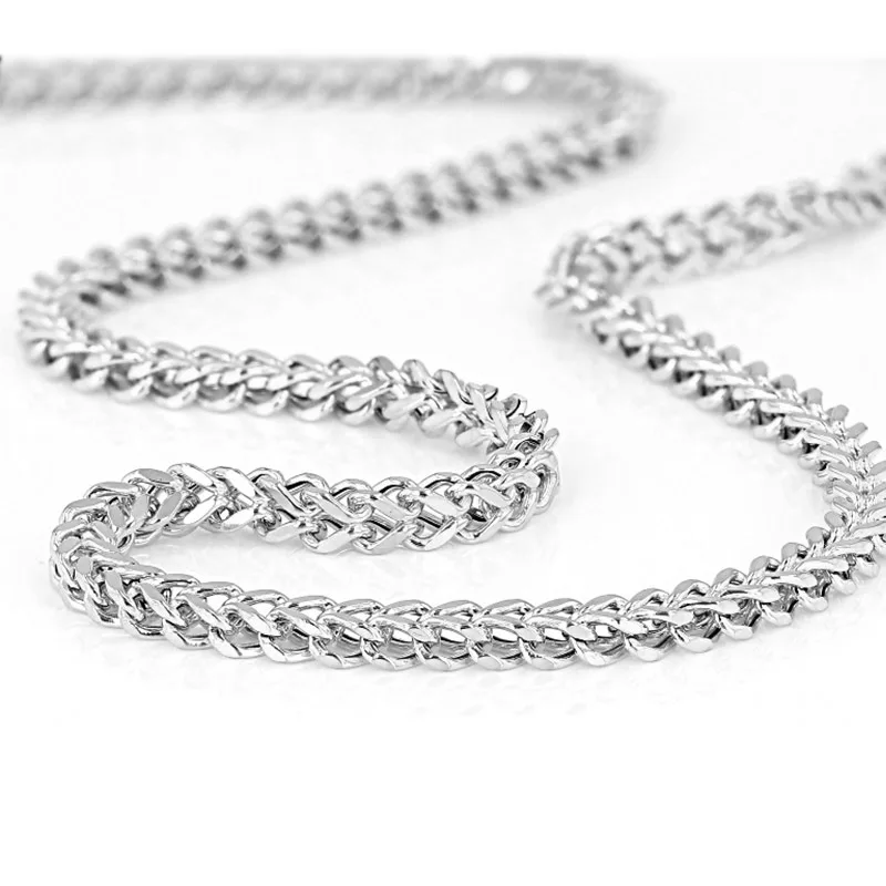 Vnox 3mm Franco Chain Necklaces For Men, Never Fade Stainless Steel ...