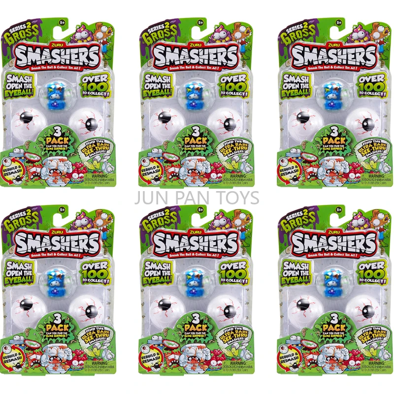 Figuras originales de Zuru Smashers, Smash The Ball, colección Em All ...