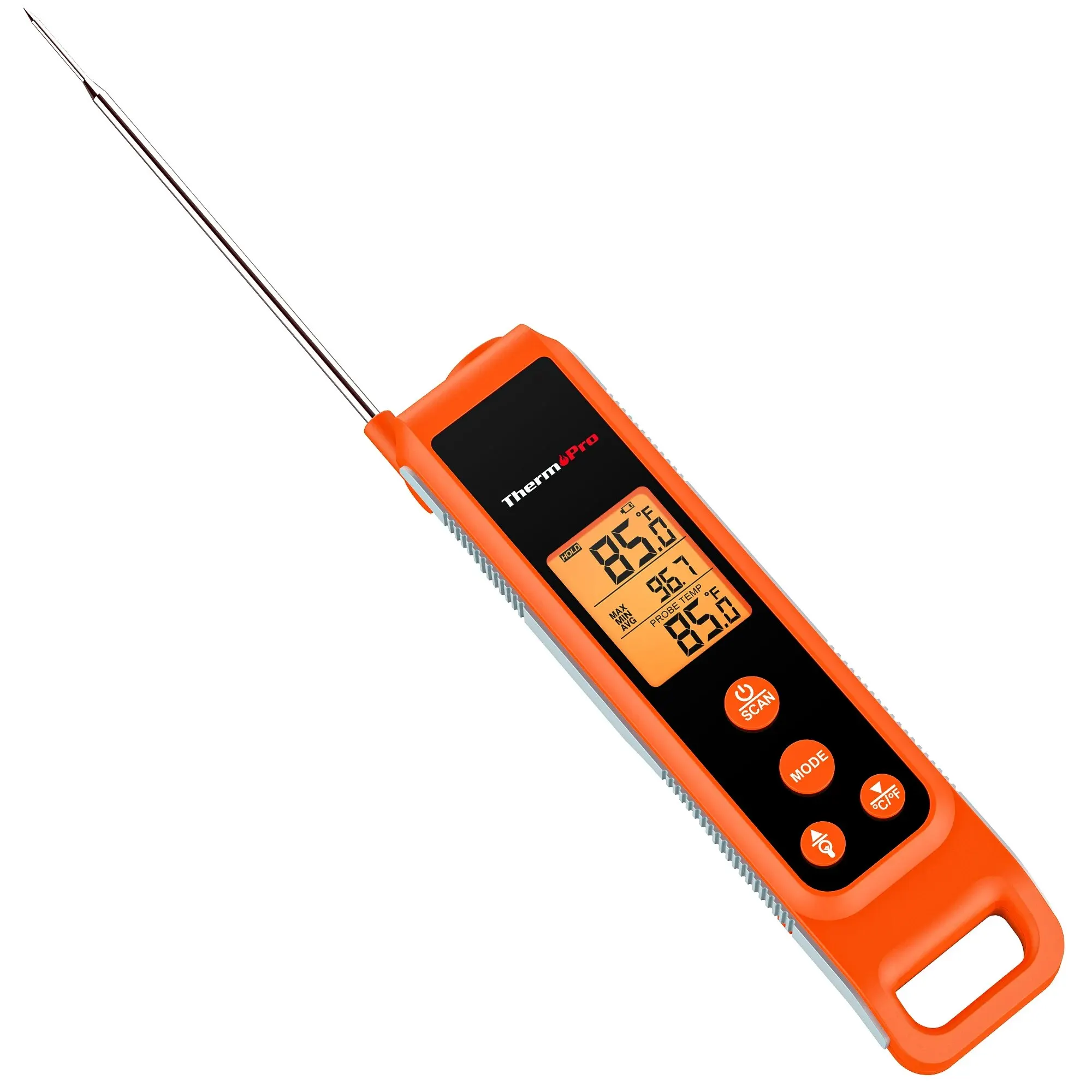 ThermoPro-TP420-Two-in-One-Digital-Foldaway-Fast-Reading-Infrared-Meat ...