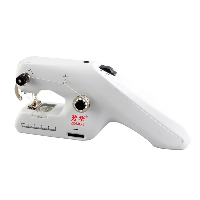 Sewing Machine Home Mini Handheld Portable Electric Double Thread ...