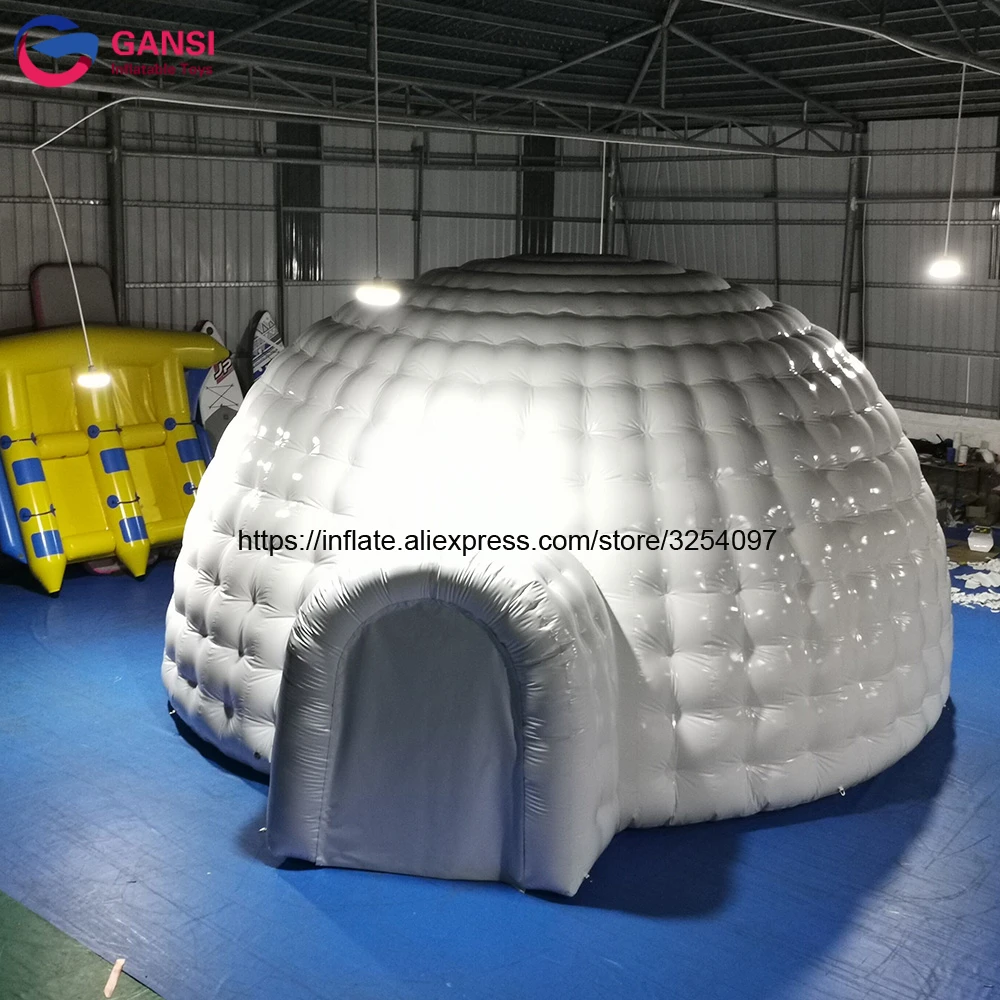 Size-Customize-White-Large-Dome-Tent-Outdoor-Waterproof-PVC-Inflatable ...