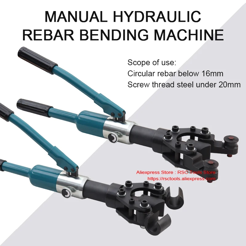 Manual-Hydraulic-Rebar-Bending-Machine-for-Screw-Thread-Steel-and-Round ...