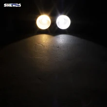 SHEHDS 2 Eyes 200W LED 2IN1 COB Cool Warm White Lighting 2X100W Blinder ...
