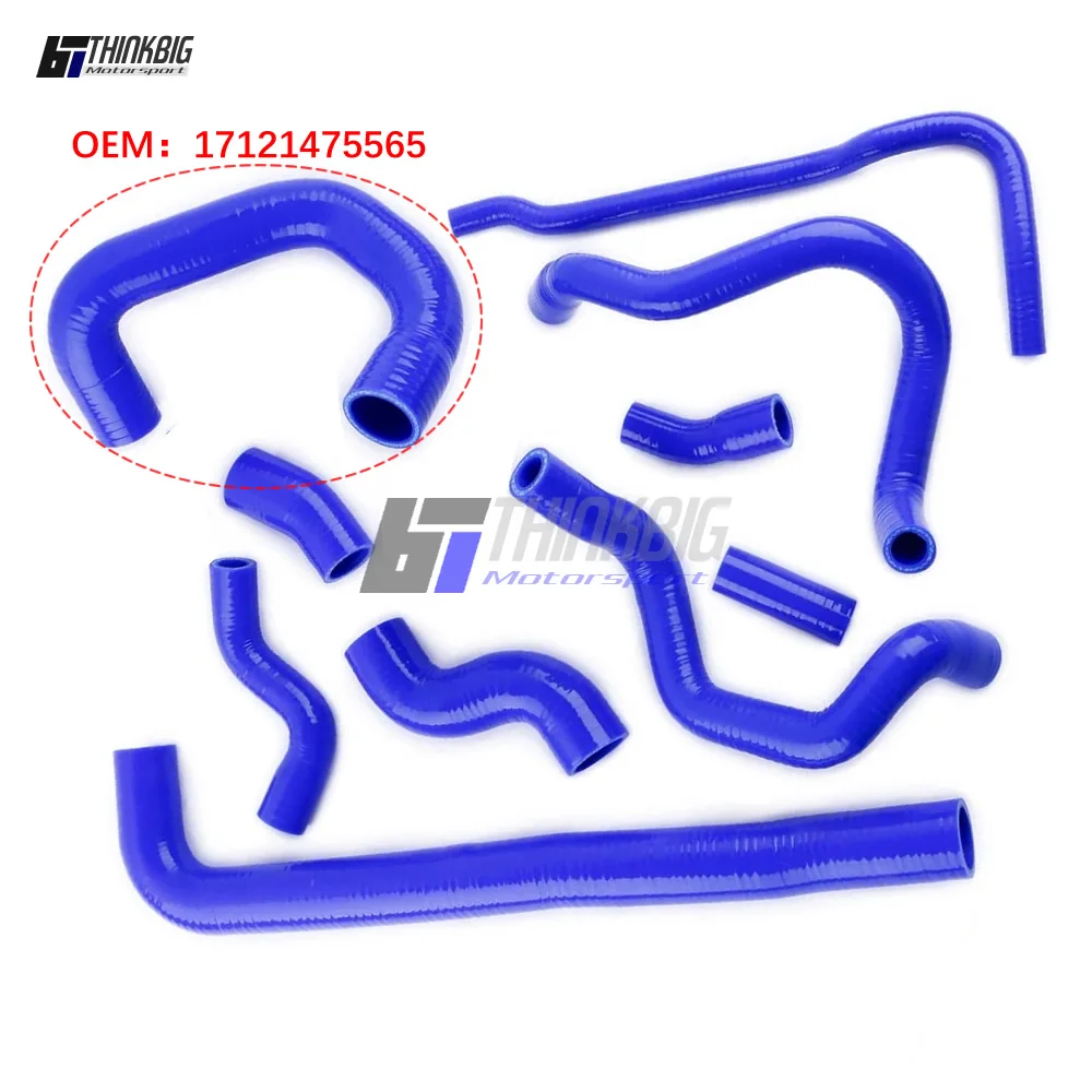 Silicone-Radiator-Hose-Kit-For-2000-2008-BMW-Mini-R50-R52-Cooper-One-1 ...