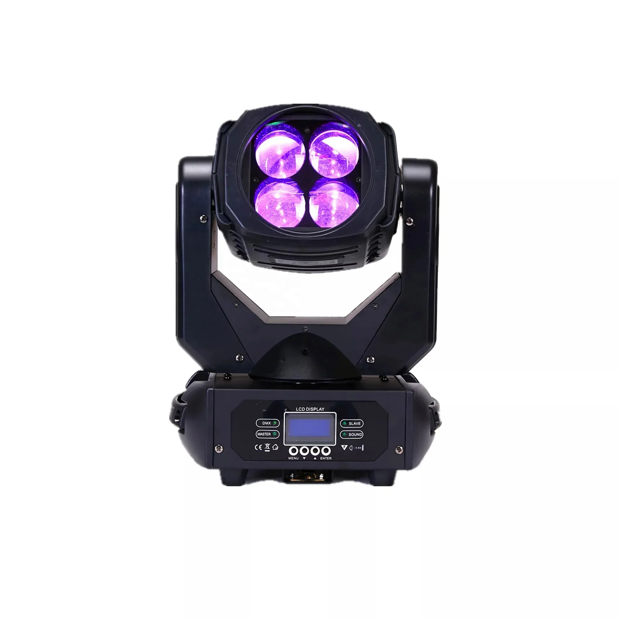 Luces-de-discoteca-profesionales-Led-DMX-4x25W-cabeza-m-vil-cuatro-ojos ...