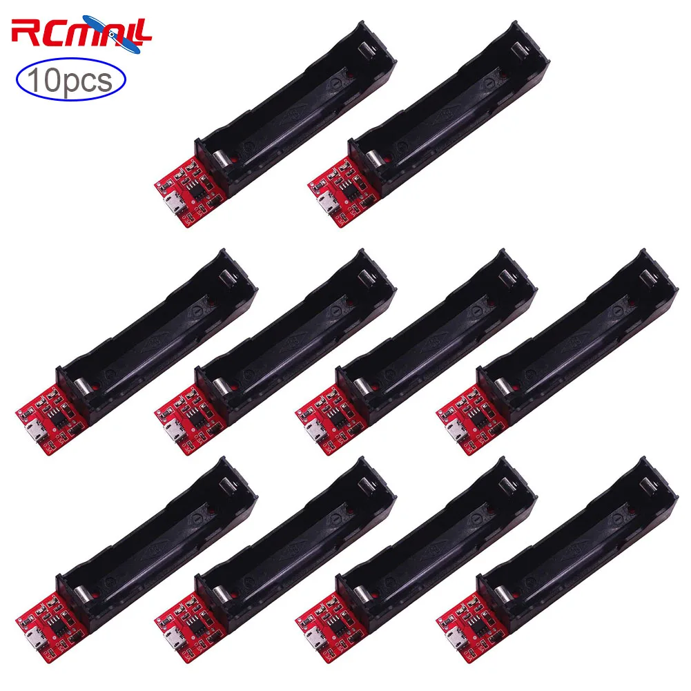 RCmall-10PCS-For-18650-Recharge-4-2V-Li-ion-Battery-Charger-TEC4056 ...