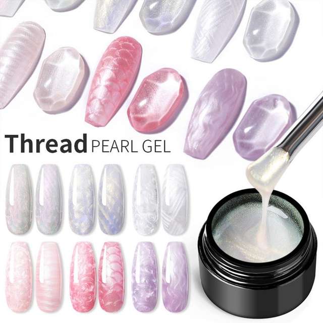 Pearl Shell Texture Gel Polish - Limegirlstore