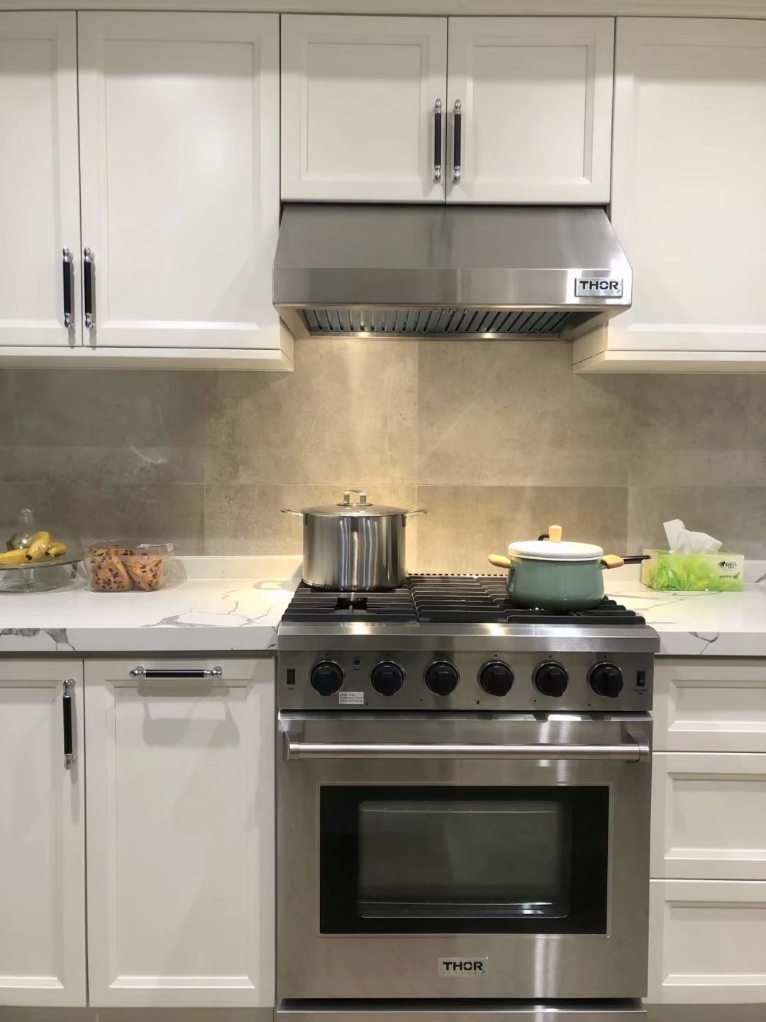 Thorkitchen-American-Home-Open-Kitchen-Stainless-Steel-30-inch-5-eye ...