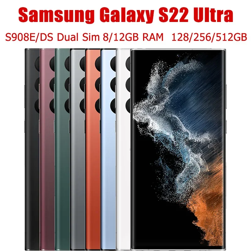 Original-Unlocked-Samsung-Galaxy-S22-Ultra-5G-S908E-DS-Dual-Sim-6-8-RAM ...
