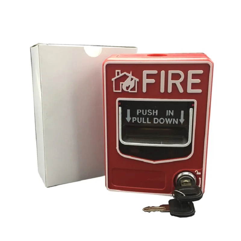 Wired-Call-Point-Fire-Reset-Push-In-Pull-Down-Emergency-Alarm-Station ...
