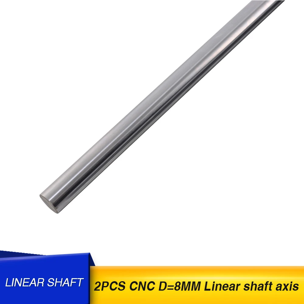 Free shipping linear shaft 3d printer 2pc 8 x 400mm Cylinder Liner Rail ...