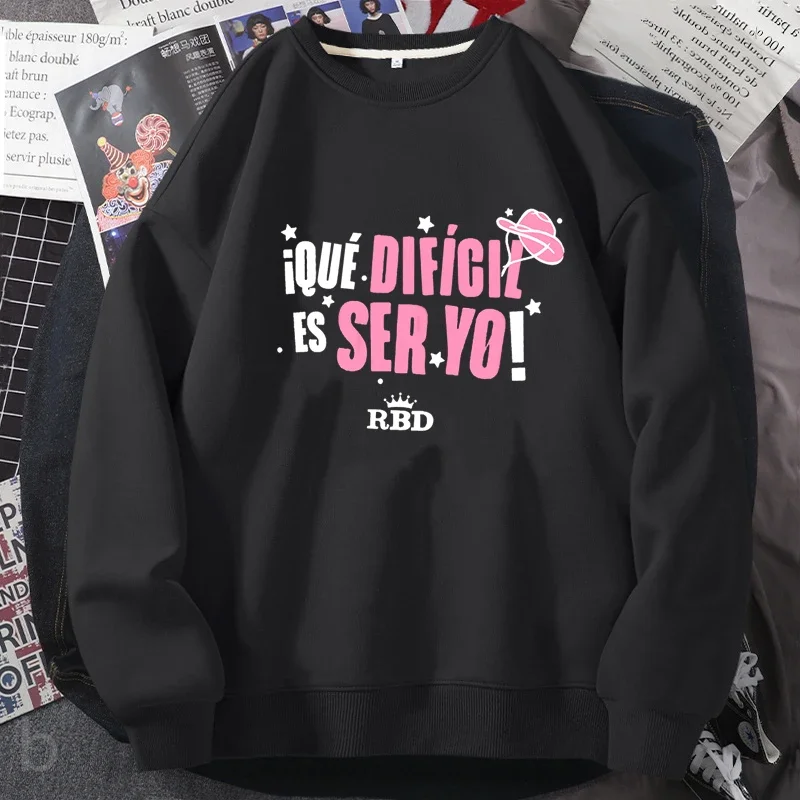 RBD Rebelde Tour sudadera mujer I Que Dificil Es Ser Yo Sudadera con ...