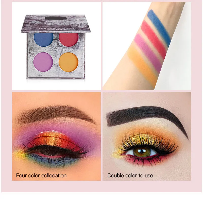 4-Color-Eyeshadow-Palette-Fashion-Makeup-Glitter-Pearl-Matte-Eyeshadow ...