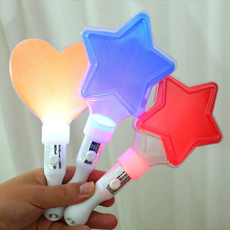 1-10pcs Kpop Lightstick Birthday Stick Concert Pentagram Glow Stick ...