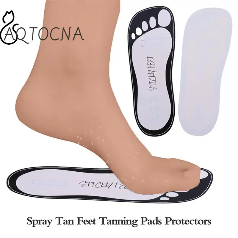 20Pc-Disposable-Cardboard-Tanning-Feet-Pad-Tanning-Slipper-Tanning ...