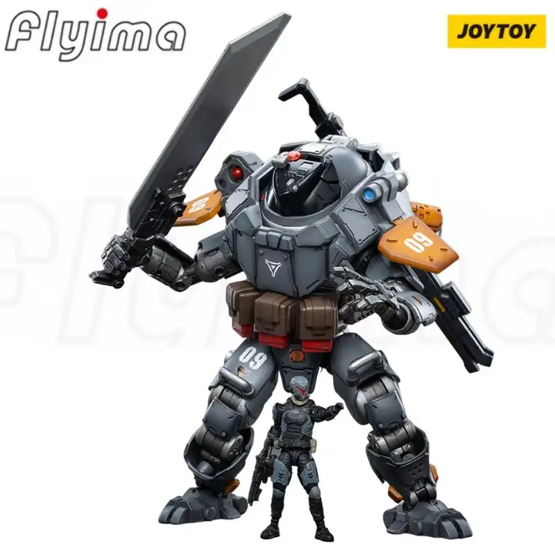 2PCS-Set-JOYTOY-1-25-Mech-Action-Figure-Iron-Wrecker-09-Hunting-Type ...