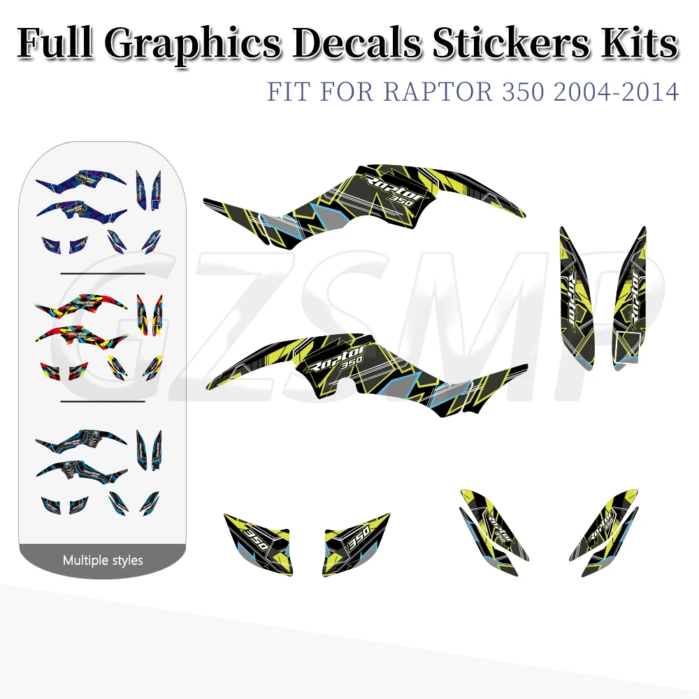 Fit for Yamaha RAPTOR 350 YFM350 YFM 350 2004-2014 ATV Full Fairing ...