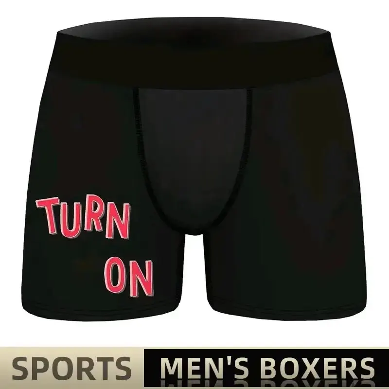 Men-Sports-Boxers-Underwear-Underpants-Sport-Black-M-L-XL-Turn-On ...
