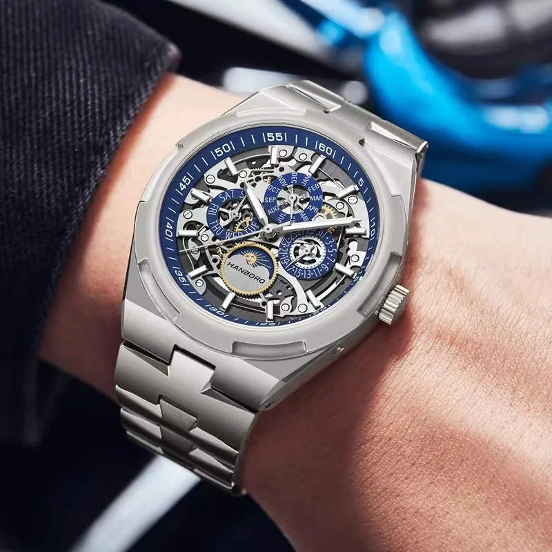 HANBORO-New-Men-Automatic-Watch-Luxury-Mechanical-Wristwatch ...