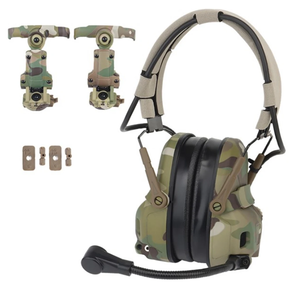 HD-17-GEN-6-Tactical-Headset-Sound-Pickup-Noise-Reduction-Sports ...